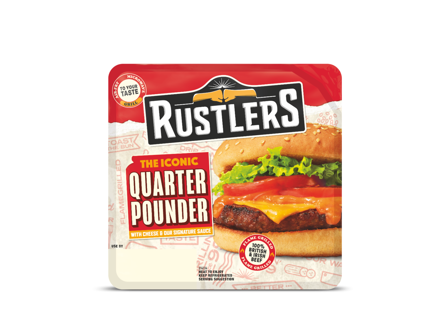 Rustlers Genuine Flame Grilled Burgers Rustlers Genuine Flame Grilled Burgers