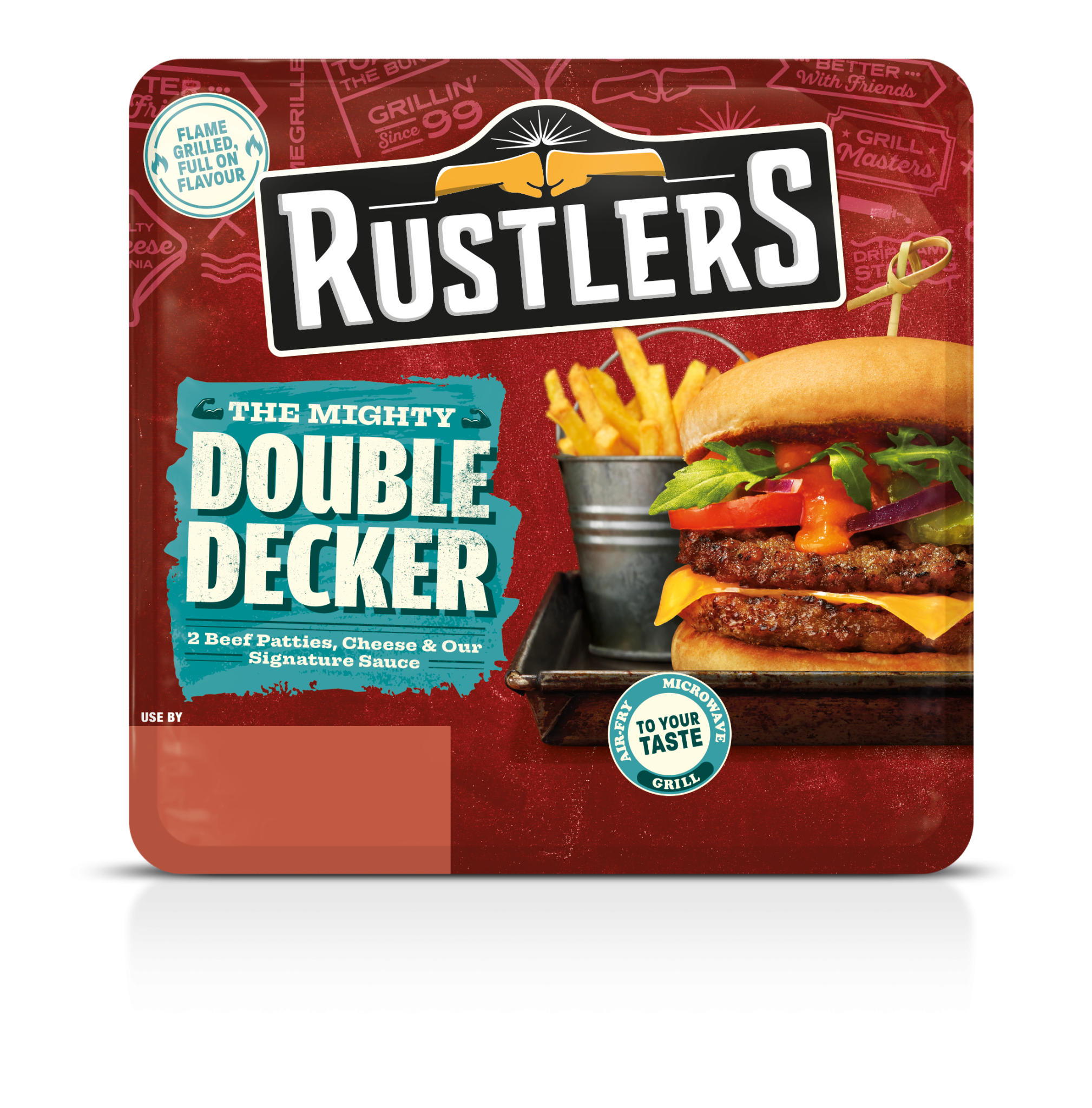 Rustlers | Genuine Flame Grilled Burgers