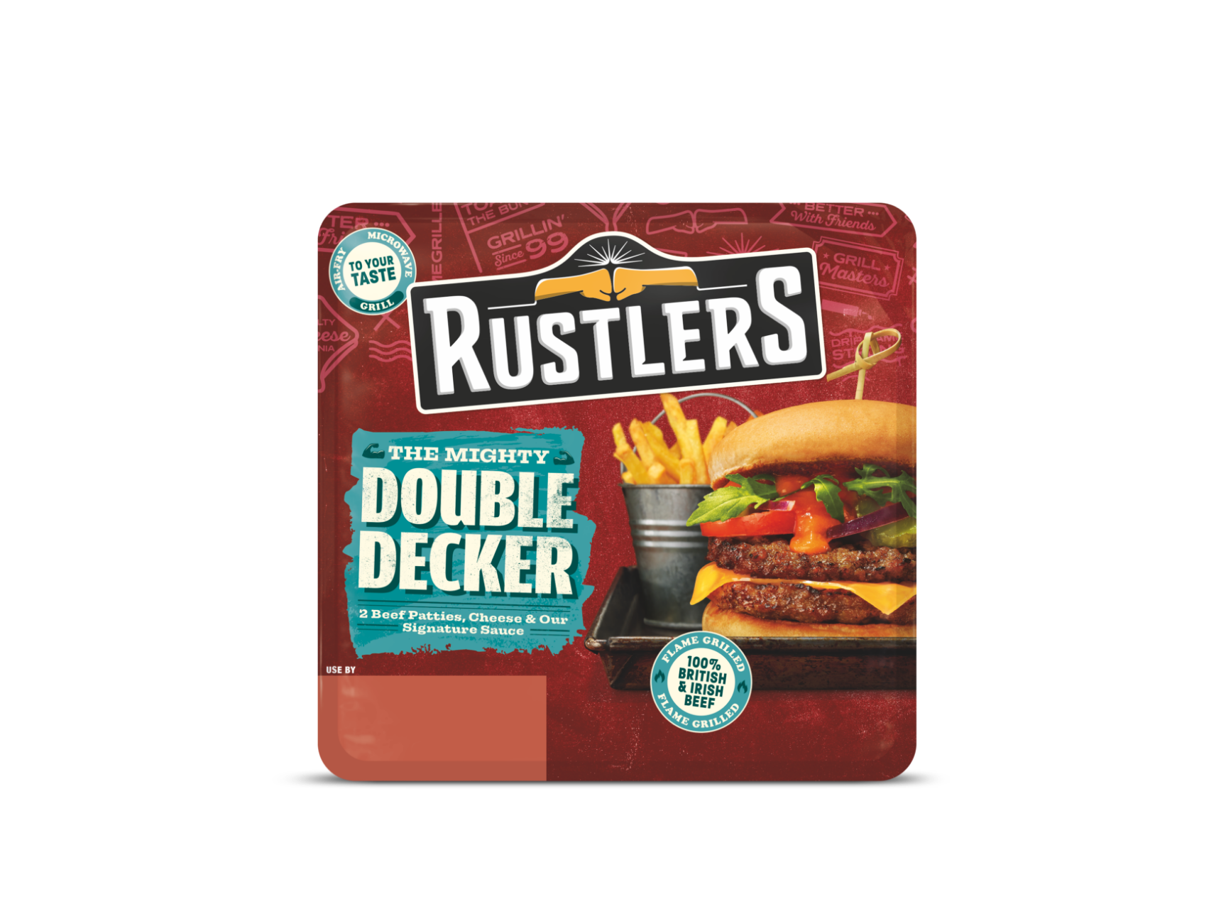 Rustlers Genuine Flame Grilled Burgers Rustlers Genuine Flame Grilled Burgers